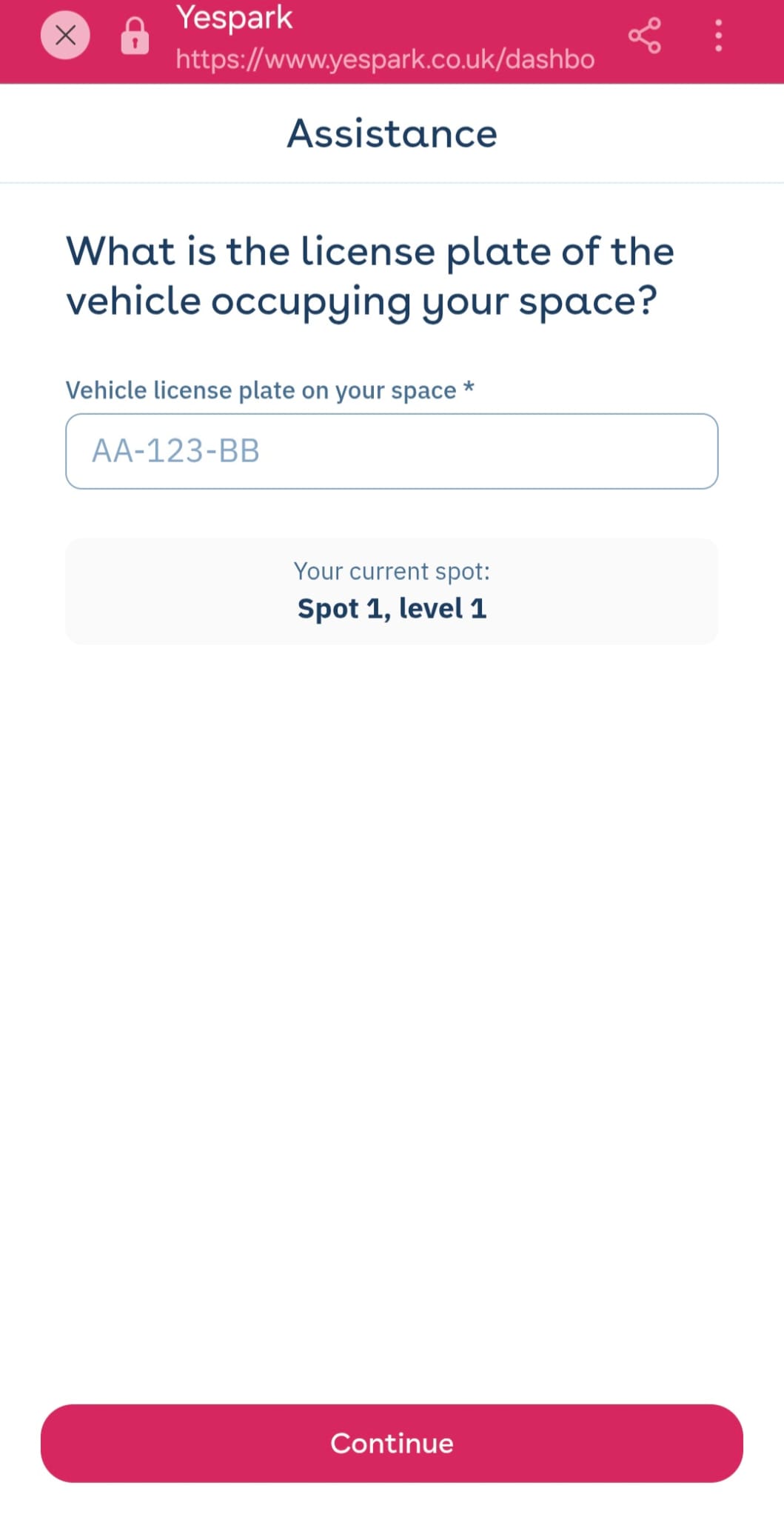 My parking spot is occupied. What shall I do? – Help - Yespark